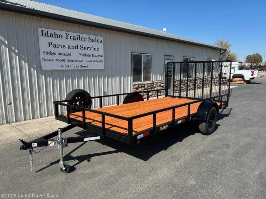 2026 Big Bubba's Trailers 83"x14' 4" Single Axle Utility Trailer ...