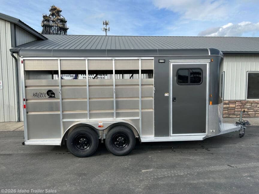 2026 Maverick Trailers Maverick Lite 3 Horse Trailer Aluminum Frame 7K