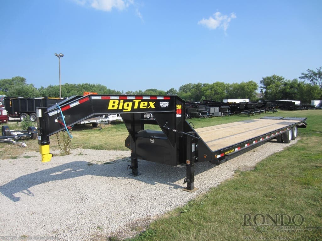 Flatbed Trailer for sale | New Big Tex Gooseneck 25GN-40D5A-MRBK ...