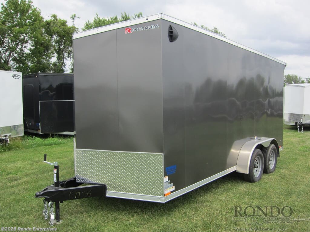 Cargo Trailer for sale | New RC Trailers Enclosed Cargo RDLX 7X16TA2 | TrailersUSA