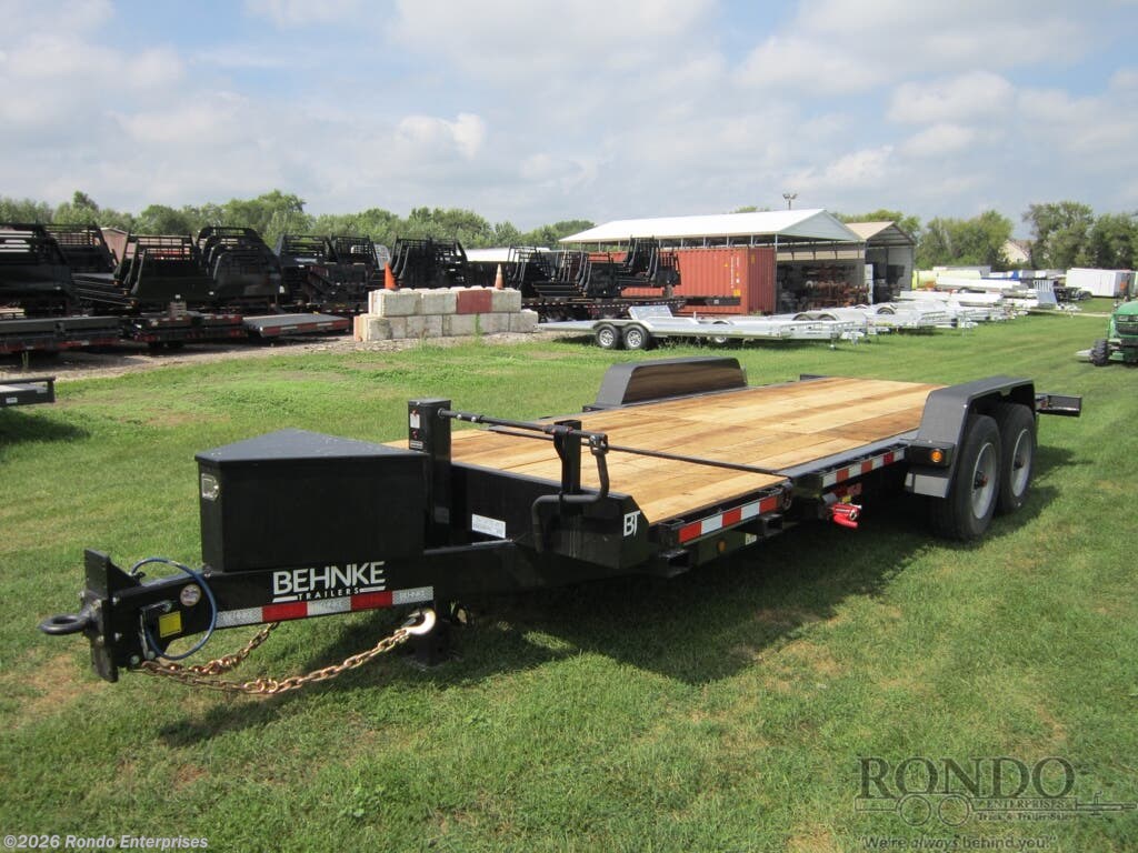 Flatbed Trailer for sale | New Behnke Trailers Equipment Tilt ...