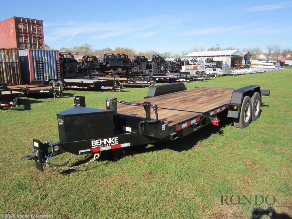 Flatbed Trailer for sale | New Behnke Trailers Equipment Tilt ...