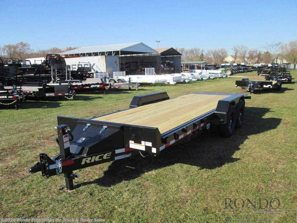 Flatbed Trailer for sale | New Rice Trailers Equipment Tilt PTH20S ...