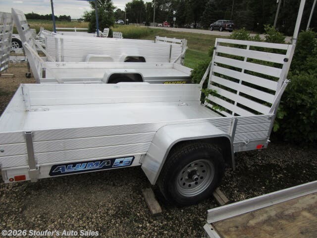 2025 Aluma 548 548 4.6 x 8 Utility Trailer w/1ft Sides