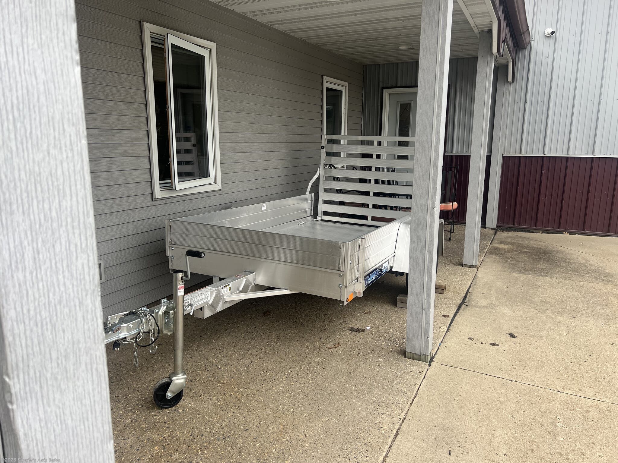 2026 Aluma 548 548ES 4.6 x 8 Utility Trailer w/1ft Sides