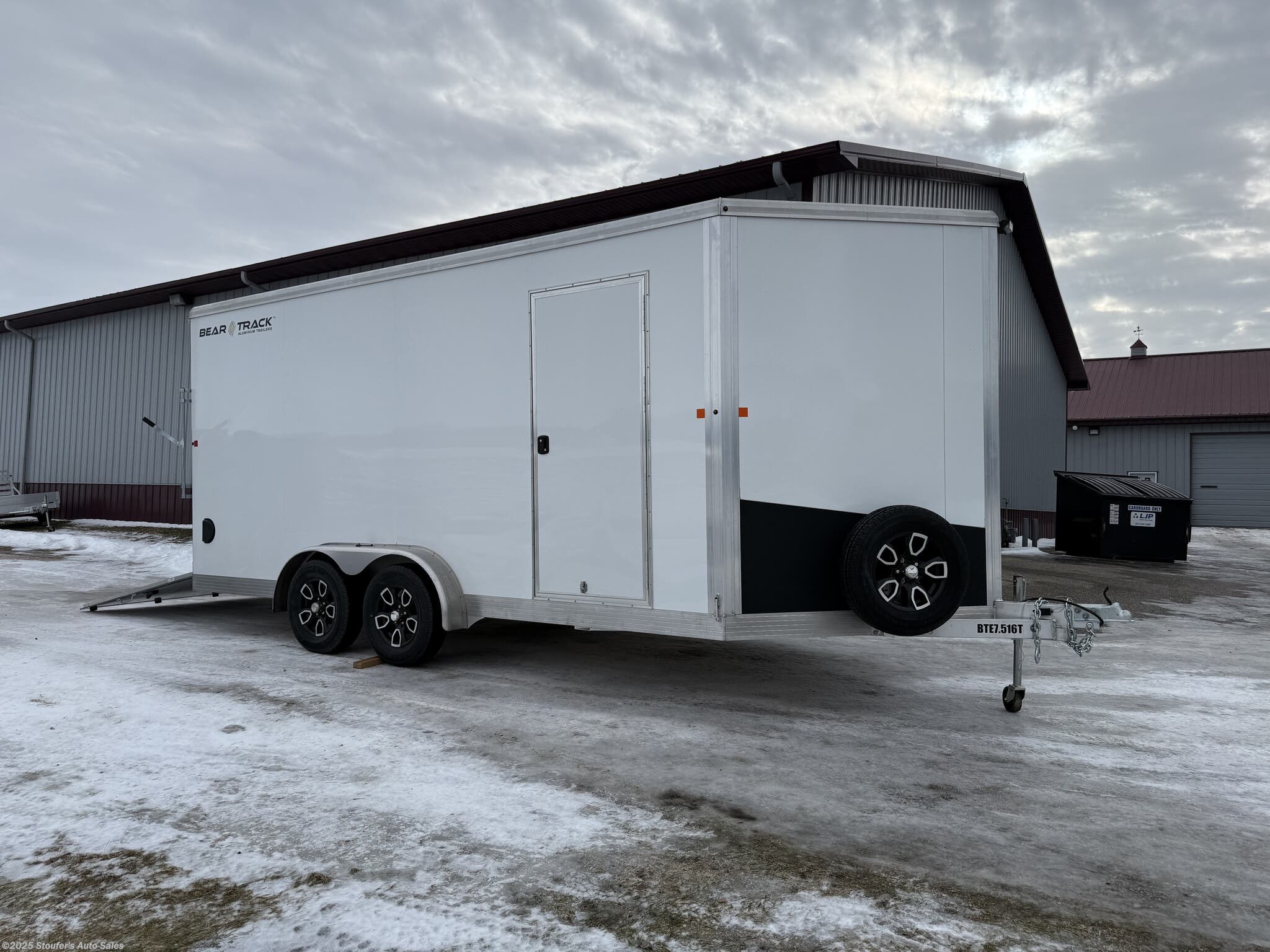2026 Bear Track BTE7516T 7'6" X 16' Enclosed Trailer 7' HGT