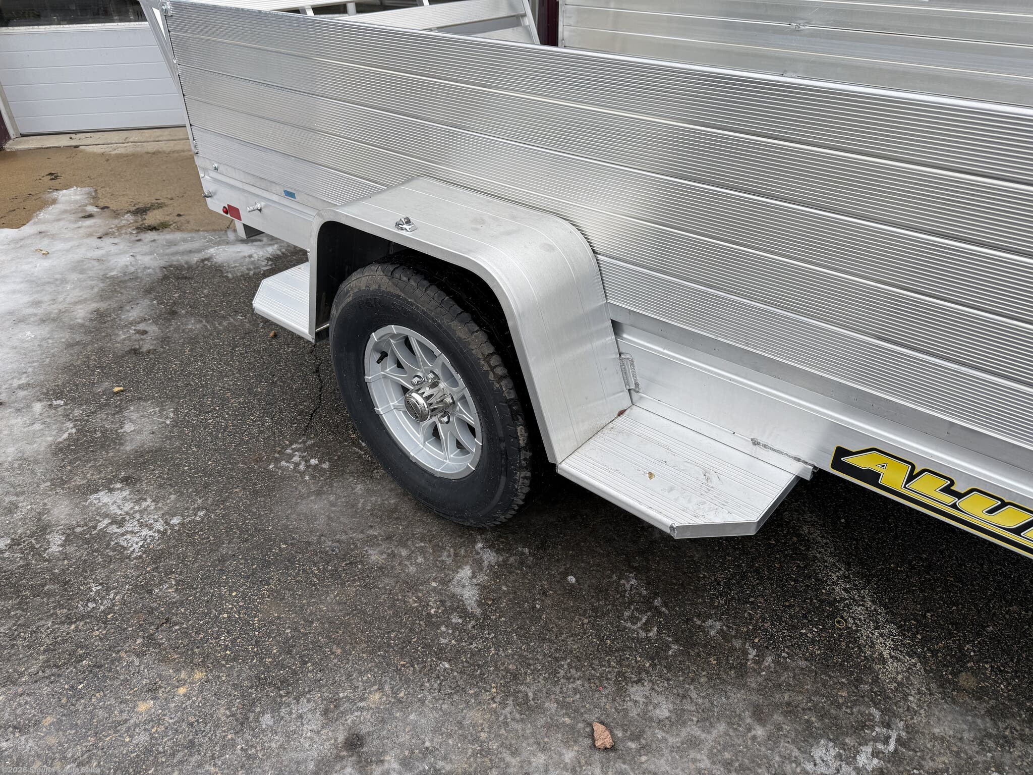 2026 Aluma 7210H 6' X 10' HD UTILITY TRL w/24 in SOLID SR KIT