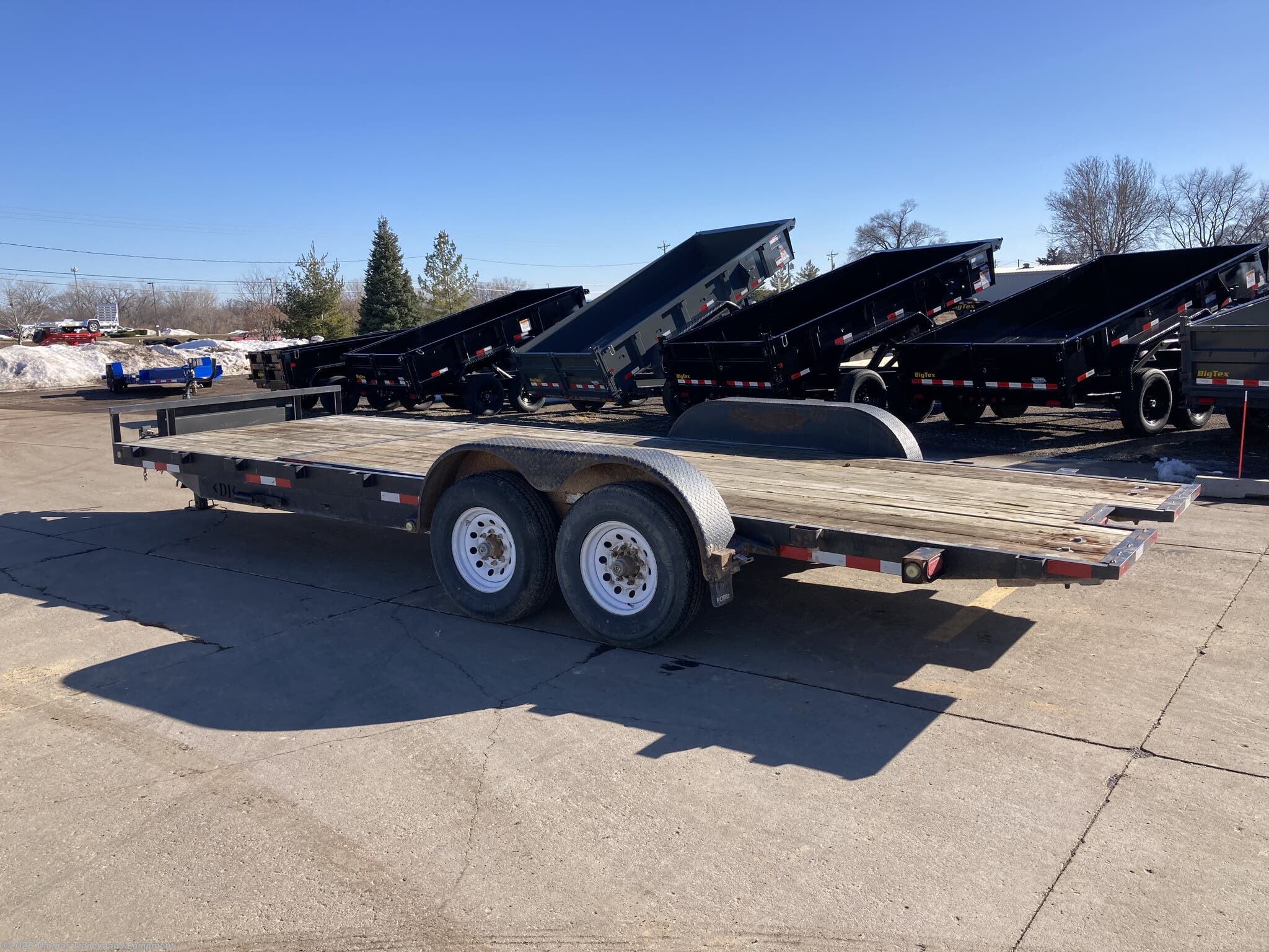 6x22 Tilt Deck Trailer for sale | Used Miscellaneous Tandem Axle ...