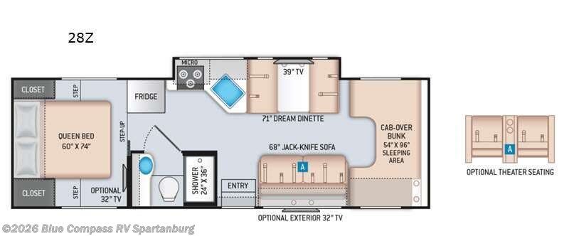 2021 Thor Motor Coach Four Winds 28Z RV for Sale in Duncan, SC 29334 ...