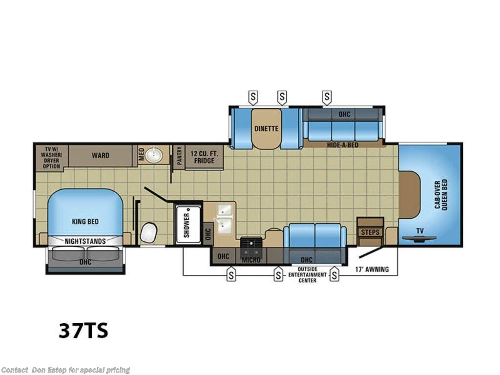 2017 Jayco Seneca 37TS RV for Sale in Southaven, MS 38671 | 9868C ...