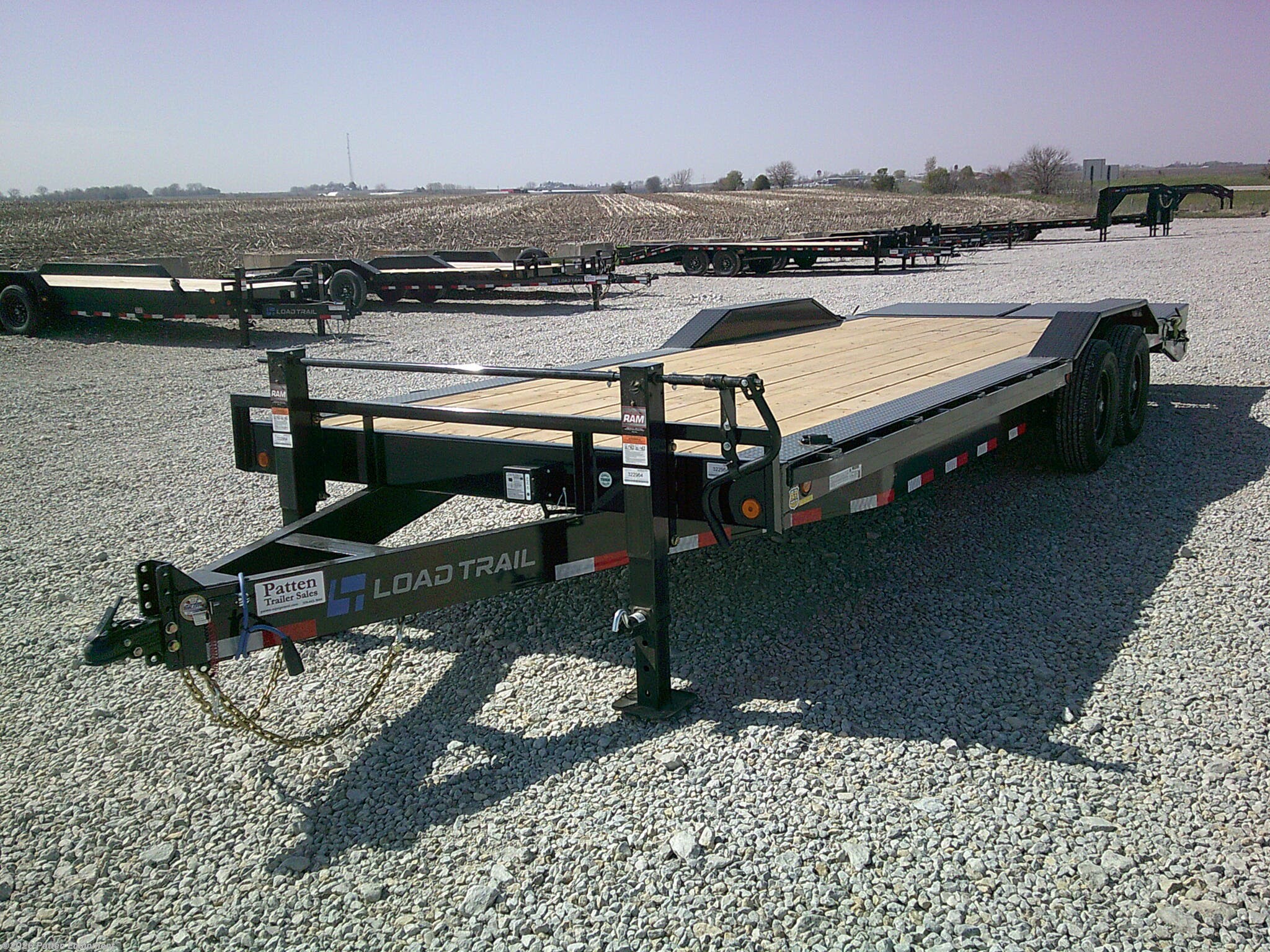 2024 Load Trail CH 102" x 24' Equipment Trailer w/ Max Ramps 14K GVWR