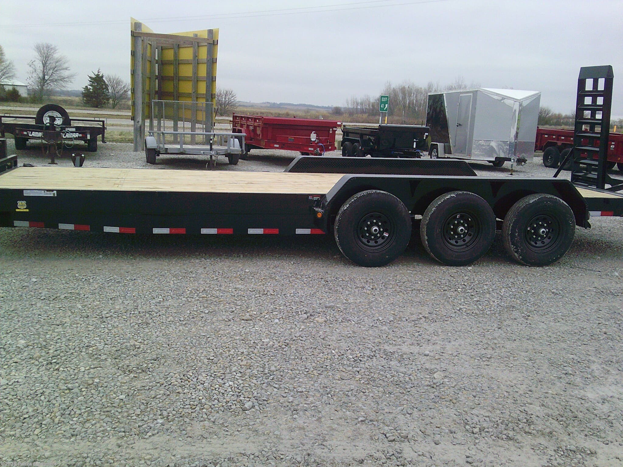 6x24 Equipment Trailer for sale | New Load Trail CH 83" x 24' Triple ...