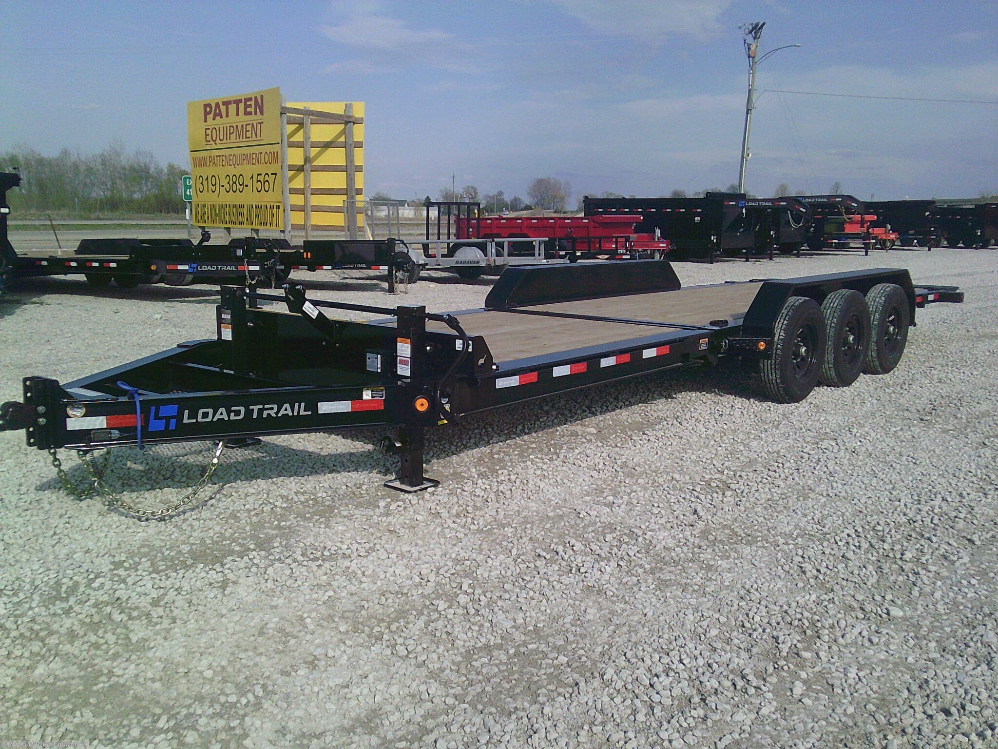 2025 Load Trail TH 83" X 24' Tilt-N-Go Triple Axle Tilt Deck I-Beam