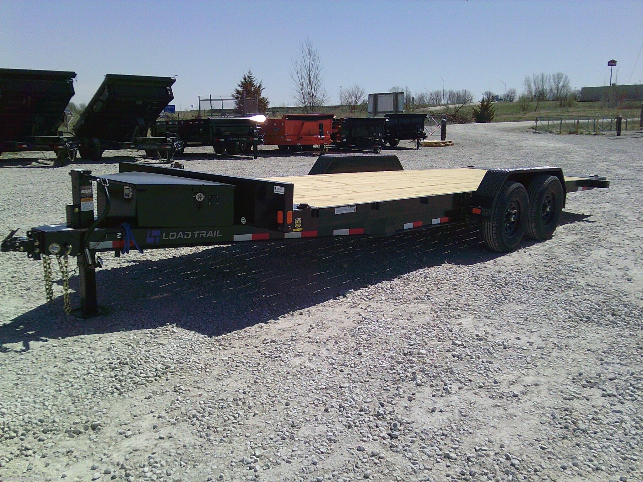 2025 Load Trail TM 83" x 22' Tandem Axle Rapid Loader Tilt Deck Trail
