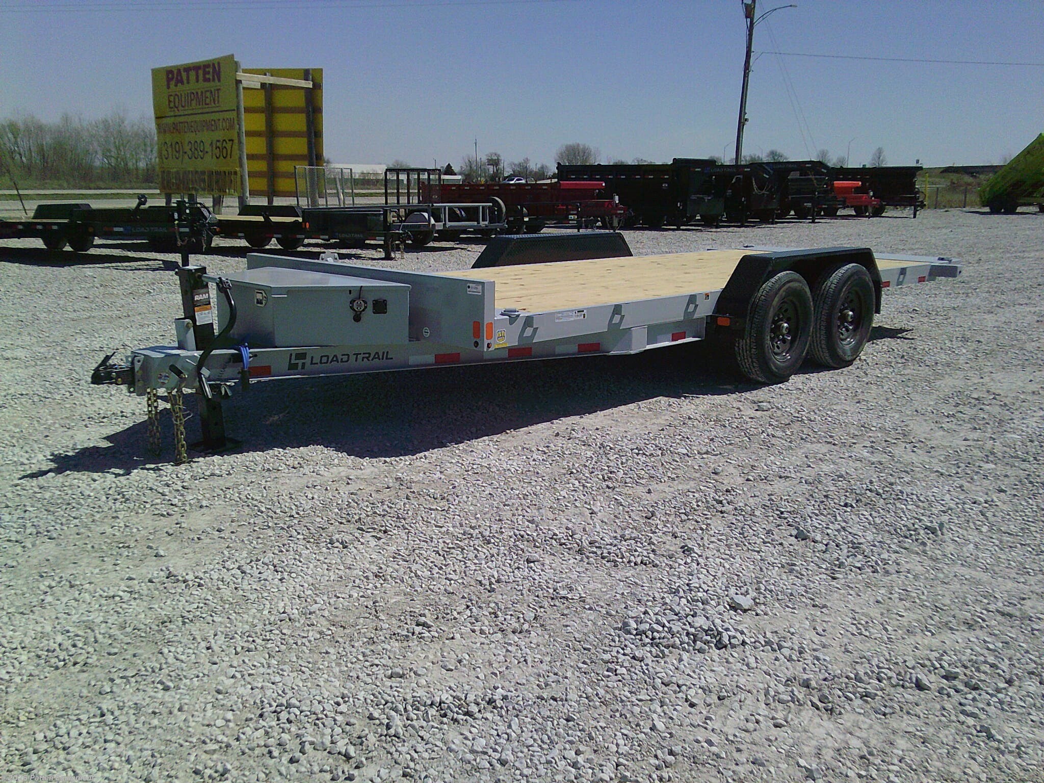 2025 Load Trail TM 83" x 20' Tandem Axle Rapid Loader Tilt Deck Trail