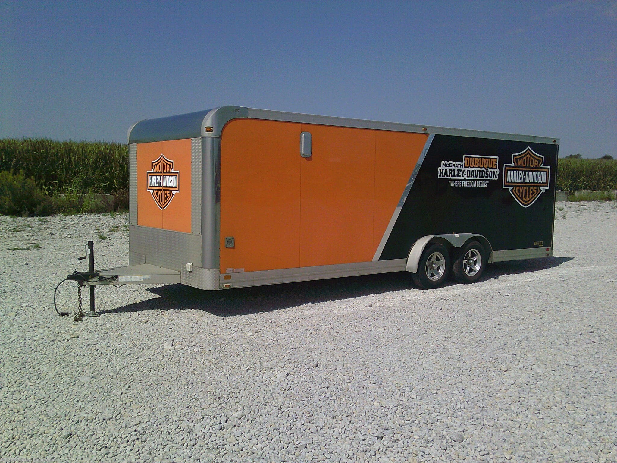 2013 Aluminum Trailer Group **AS IS** 7.5X22 Enclosed Trailer