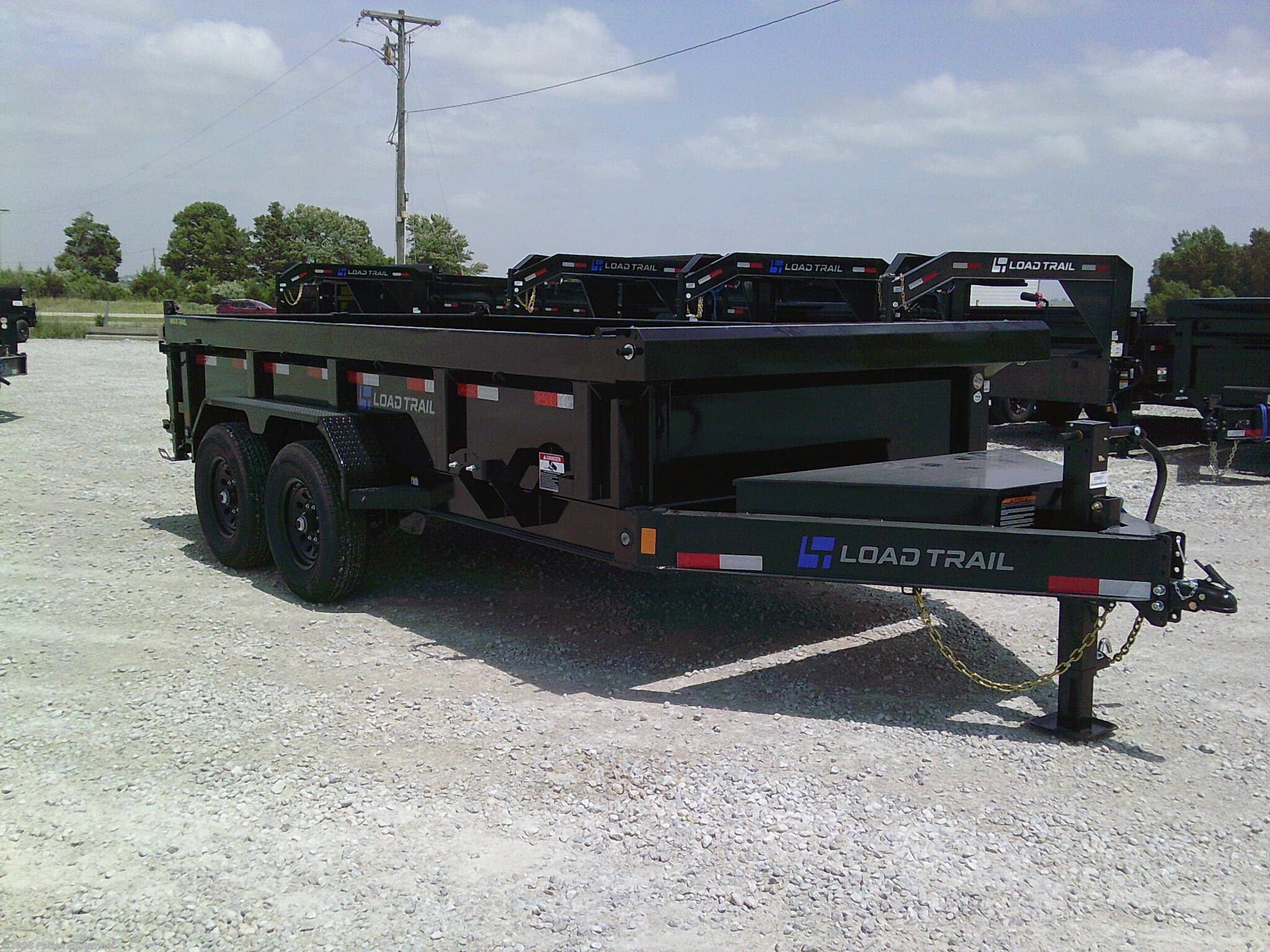 6x14 Dump Trailer for sale | New Load Trail DL 83"x 14' Tandem Axle ...