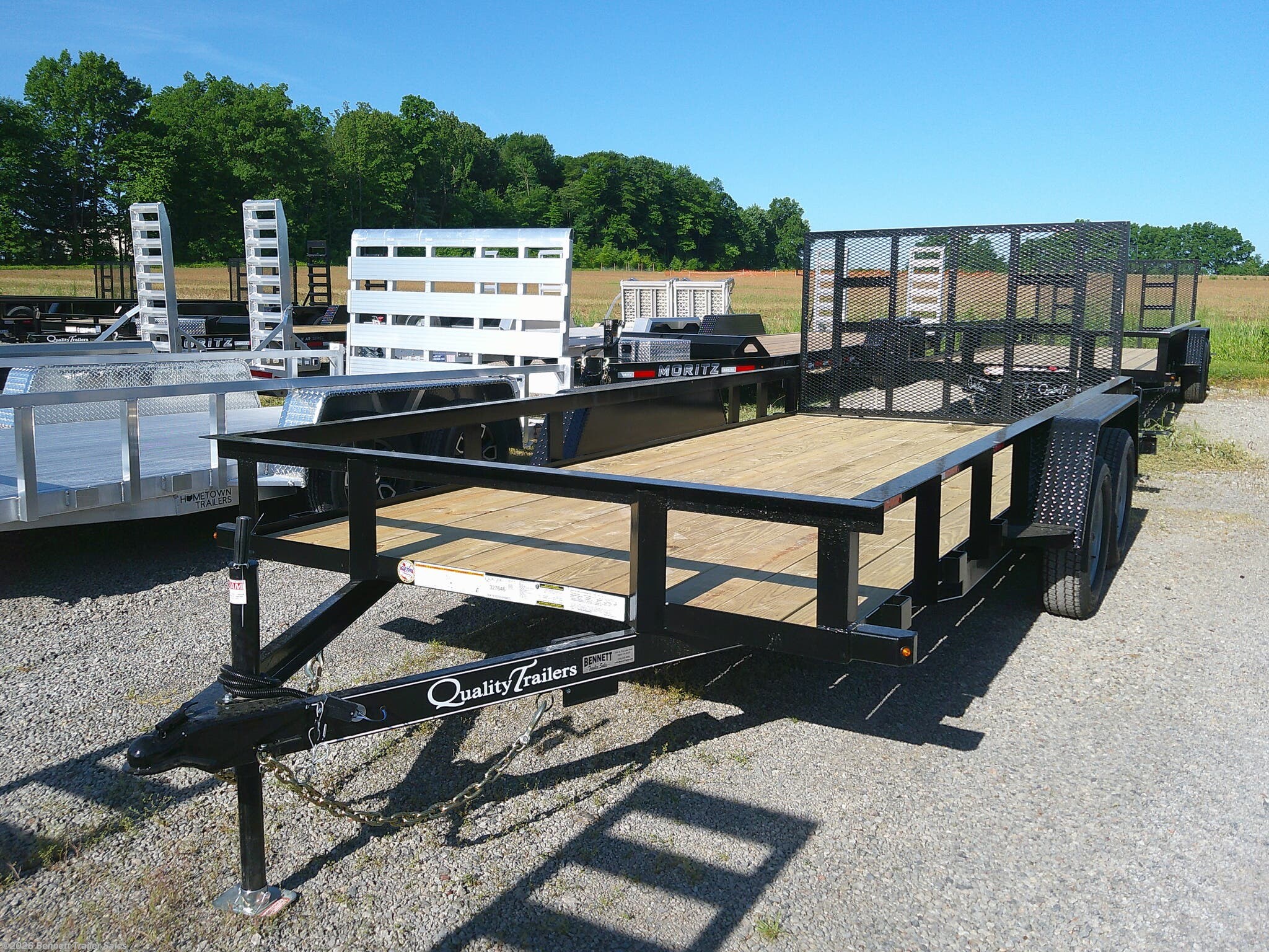 6x16 Landscape Trailer for sale | New Quality Trailers B Tandem 16 ...