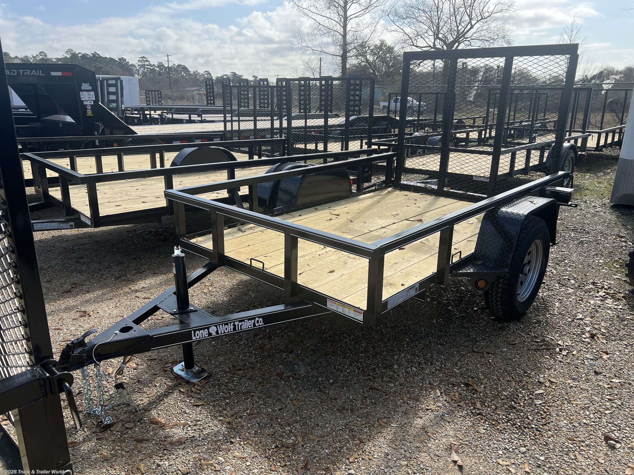 2025 Lone Wolf Trailers 5' x 8' Single Axle Heavy Duty Utility