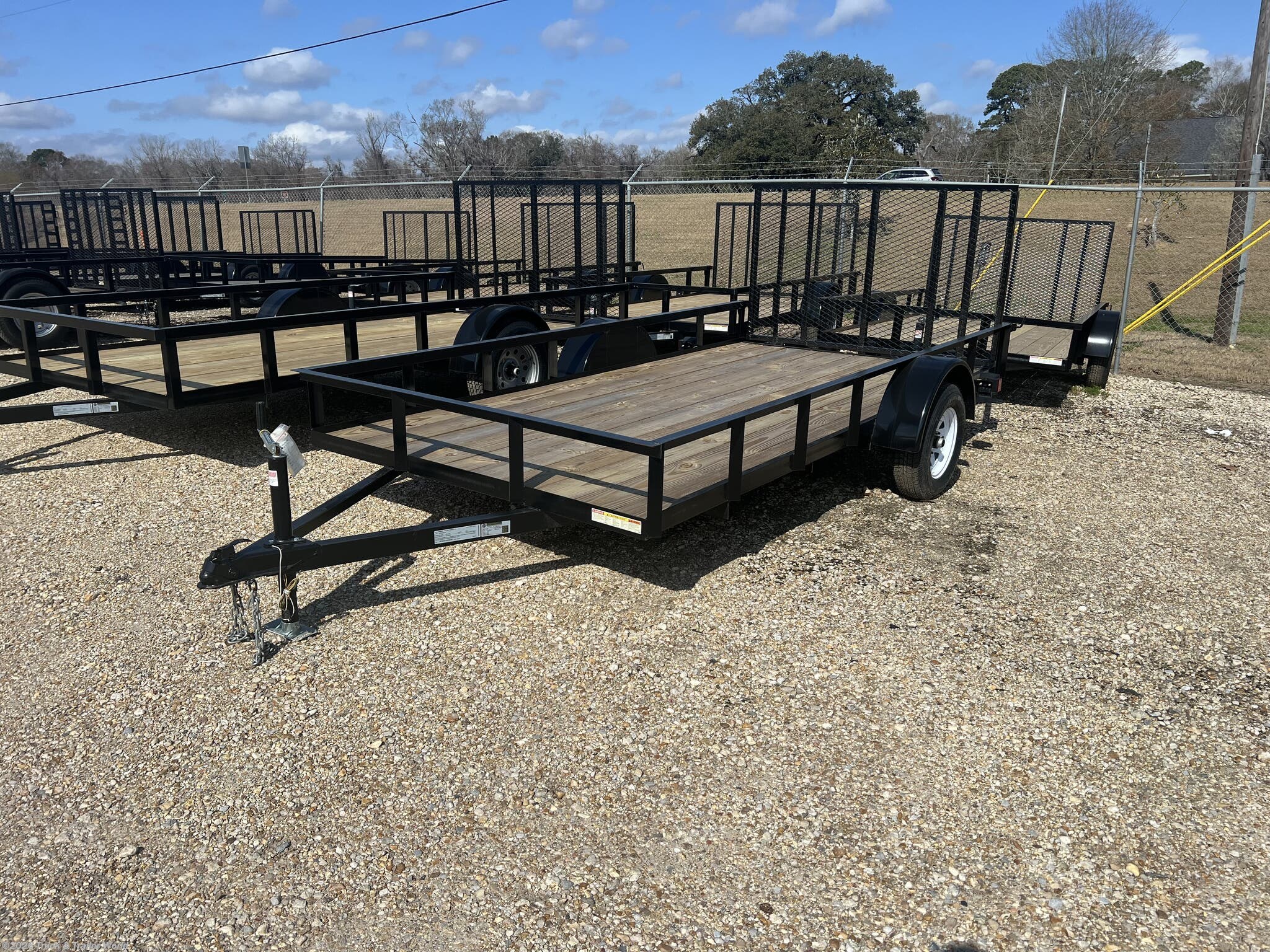 2025 Lone Wolf Trailers 6' x 12' Single Axle Utility