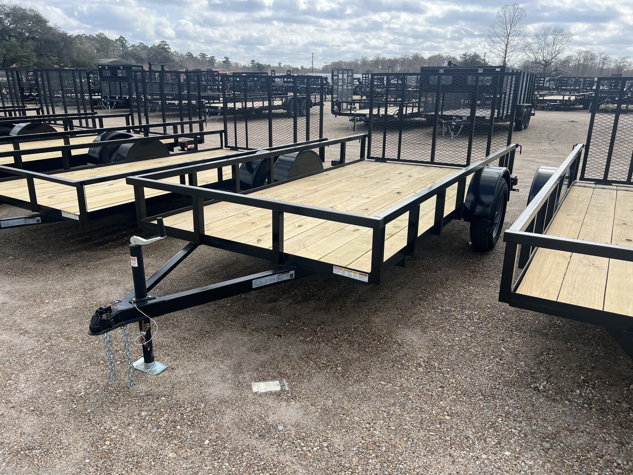 2025 Lone Wolf Trailers 6' x 12' Single Axle Utility