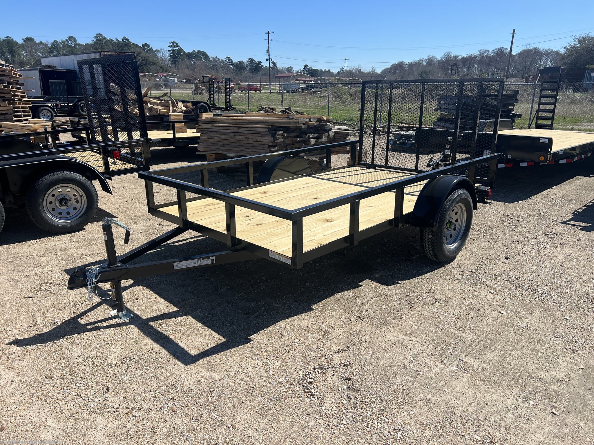 2025 Lone Wolf Trailers 6' x 10' Single Axle Utility