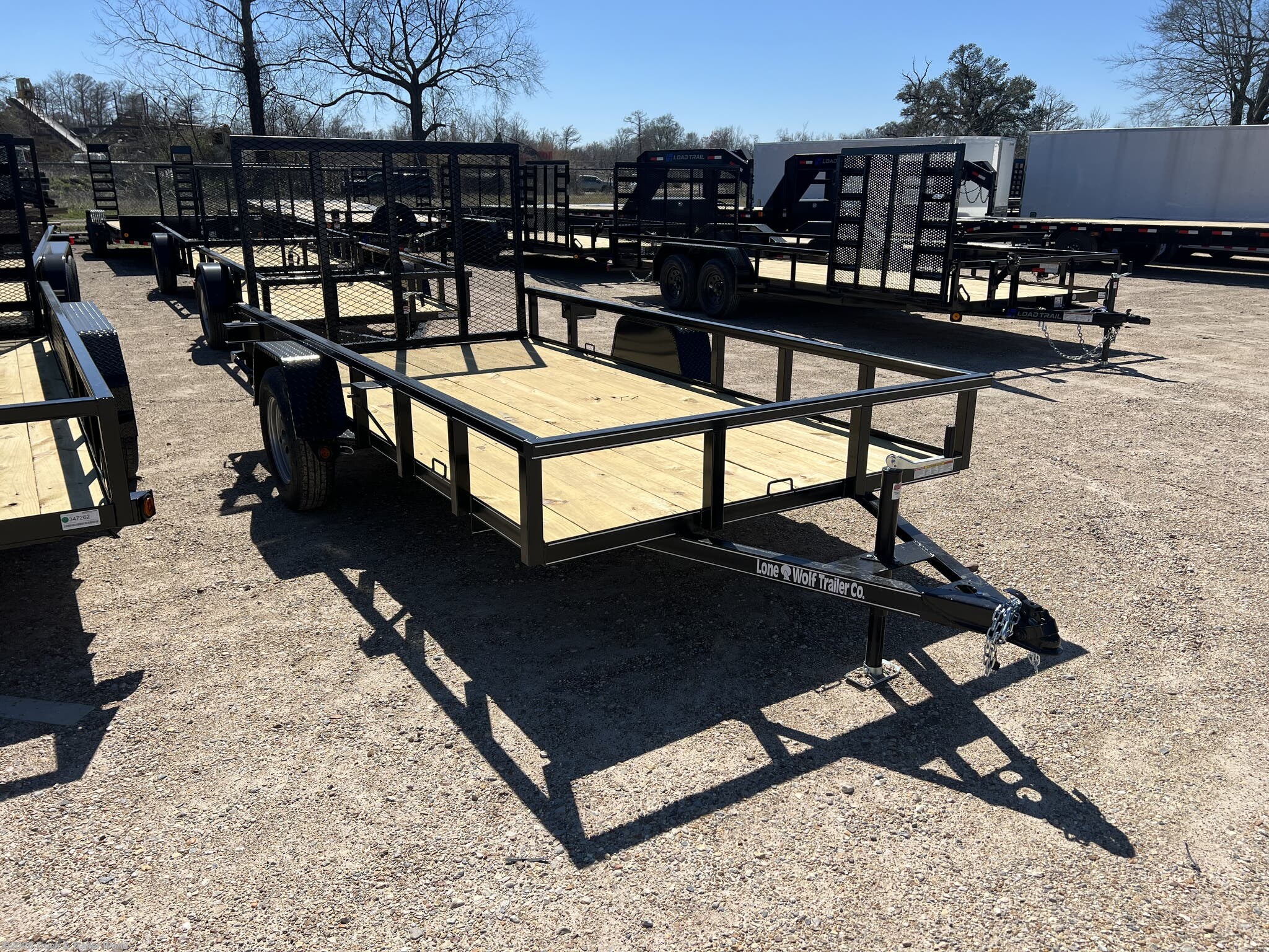 2025 Lone Wolf Trailers 6' x 12' Single Axle Heavy Duty Utility