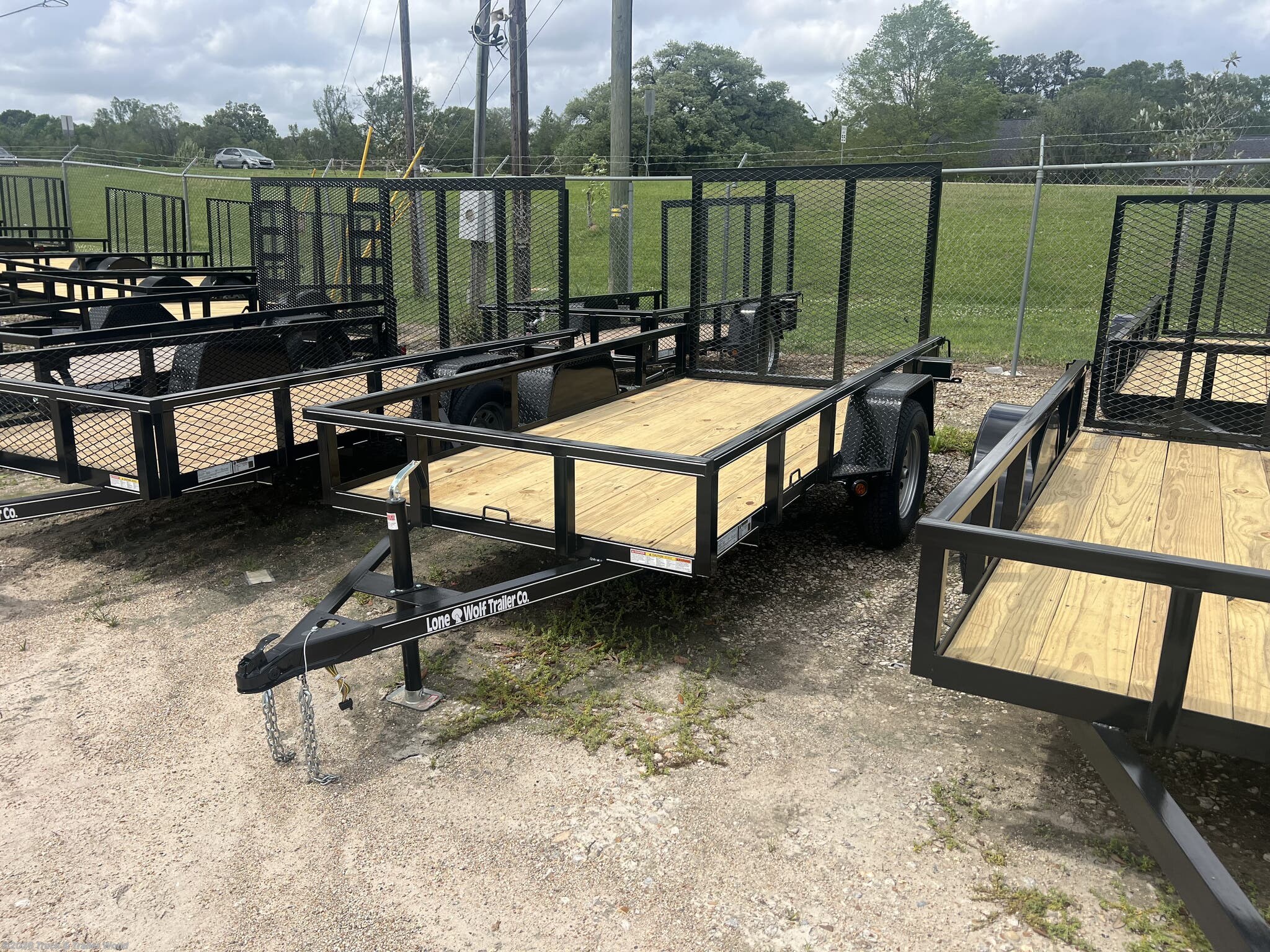 2025 Lone Wolf Trailers 5' x 10' Single Axle Heavy Duty Utility