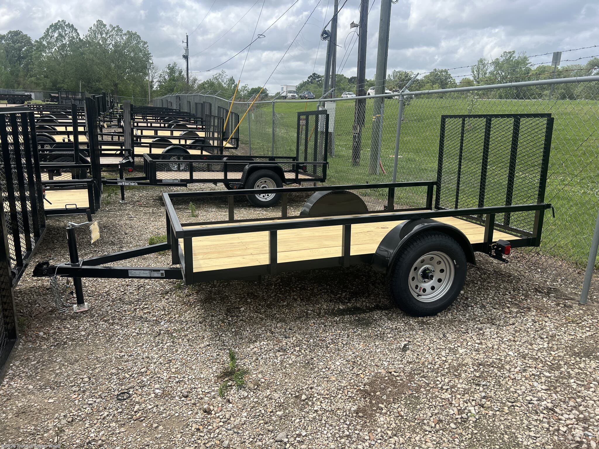 2025 Lone Wolf Trailers 5' x 10' Single Axle Utility