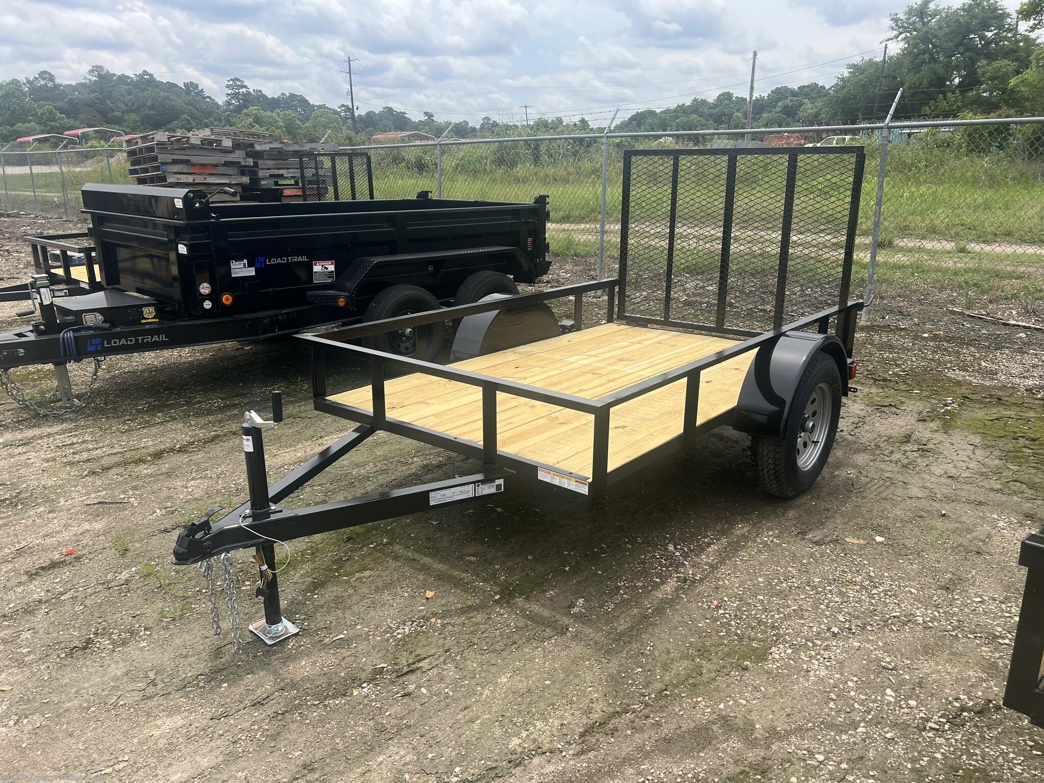 2025 Lone Wolf Trailers 5' x 8' Single Axle Utility