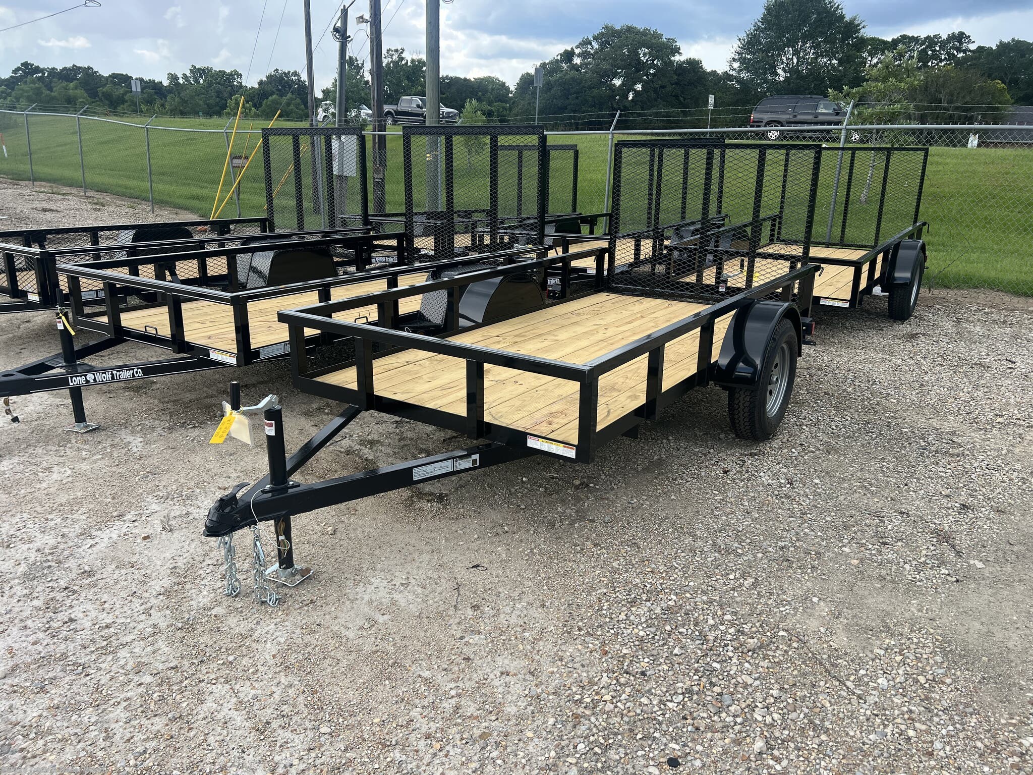 2025 Lone Wolf Trailers 5' x 10' Single Axle Utility