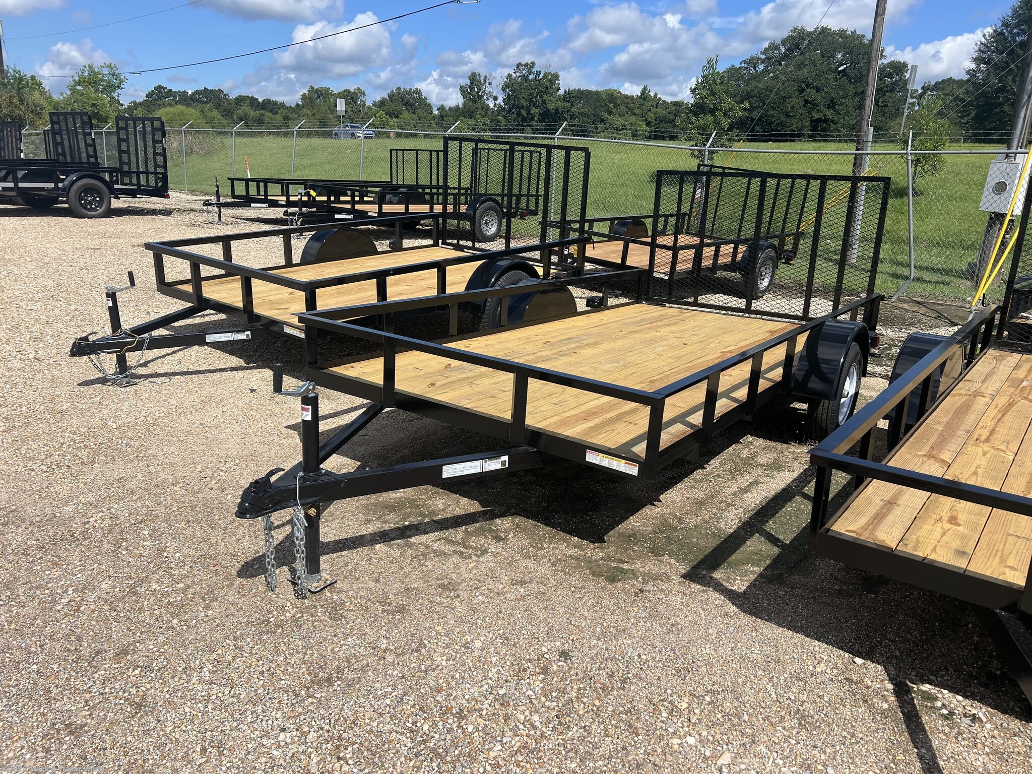 2025 Lone Wolf Trailers 6' x 12' Single Axle Utility