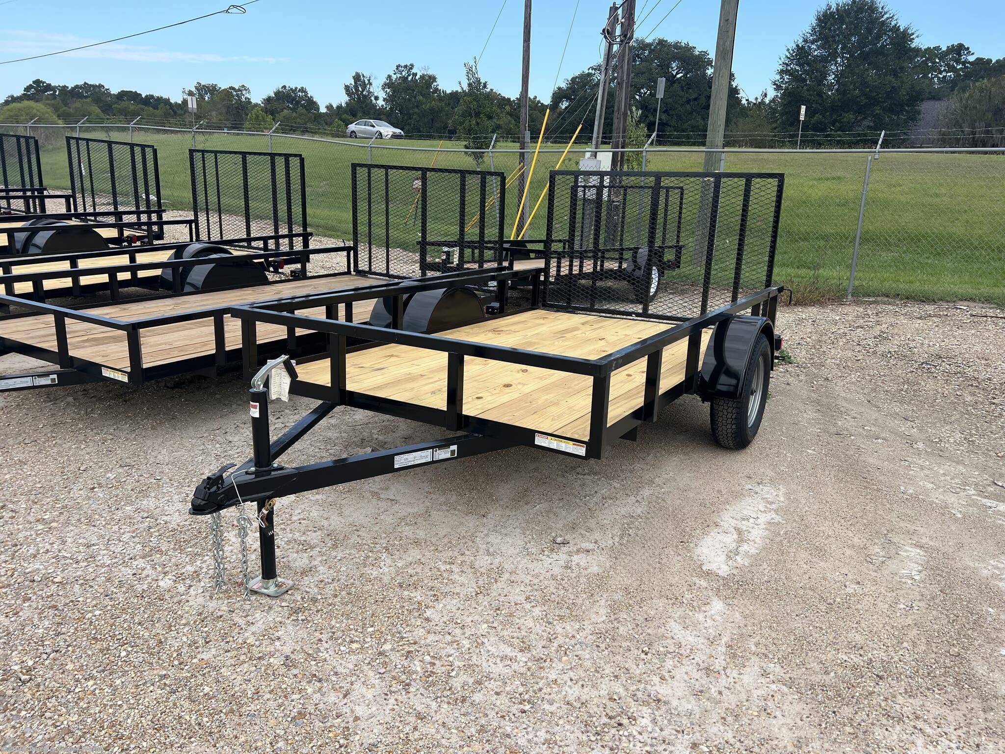 2025 Lone Wolf Trailers 6' x 10' Single Axle Utility