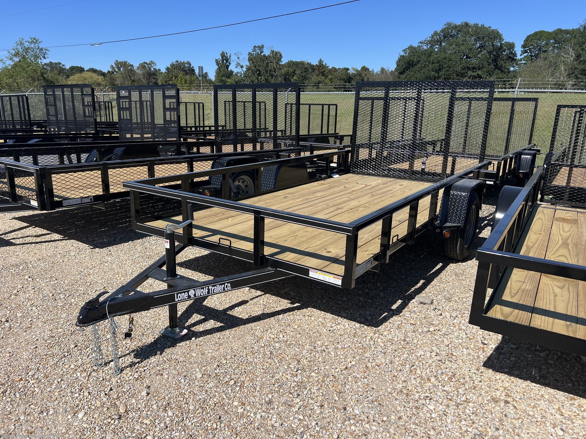 2025 Lone Wolf Trailers 6' x 12' Single Axle Heavy Duty Utility