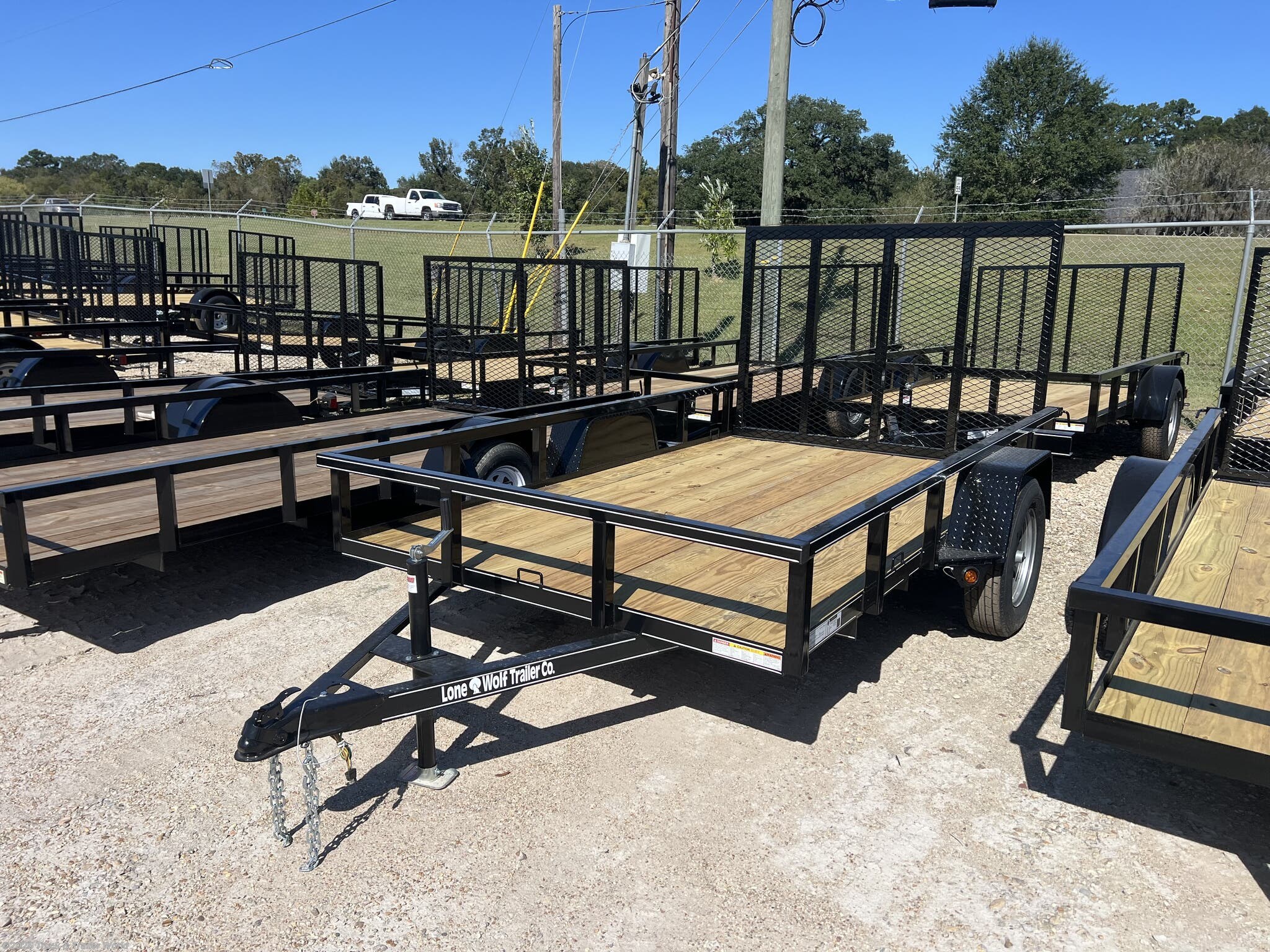 2025 Lone Wolf Trailers 6' x 10' Single Axle Heavy Duty Utility