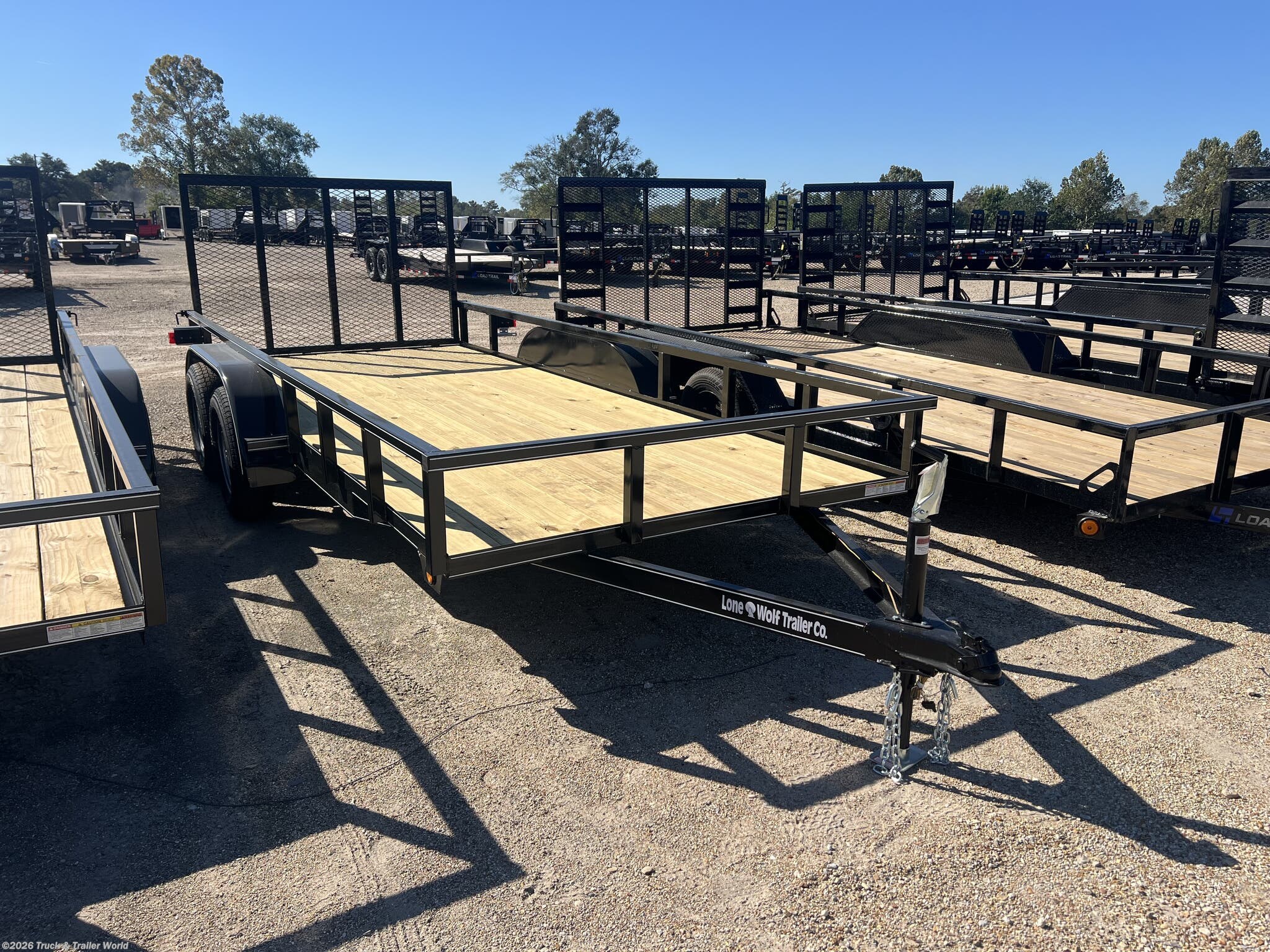 2025 Lone Wolf Trailers 77' x 16' Tandem Axle Utility