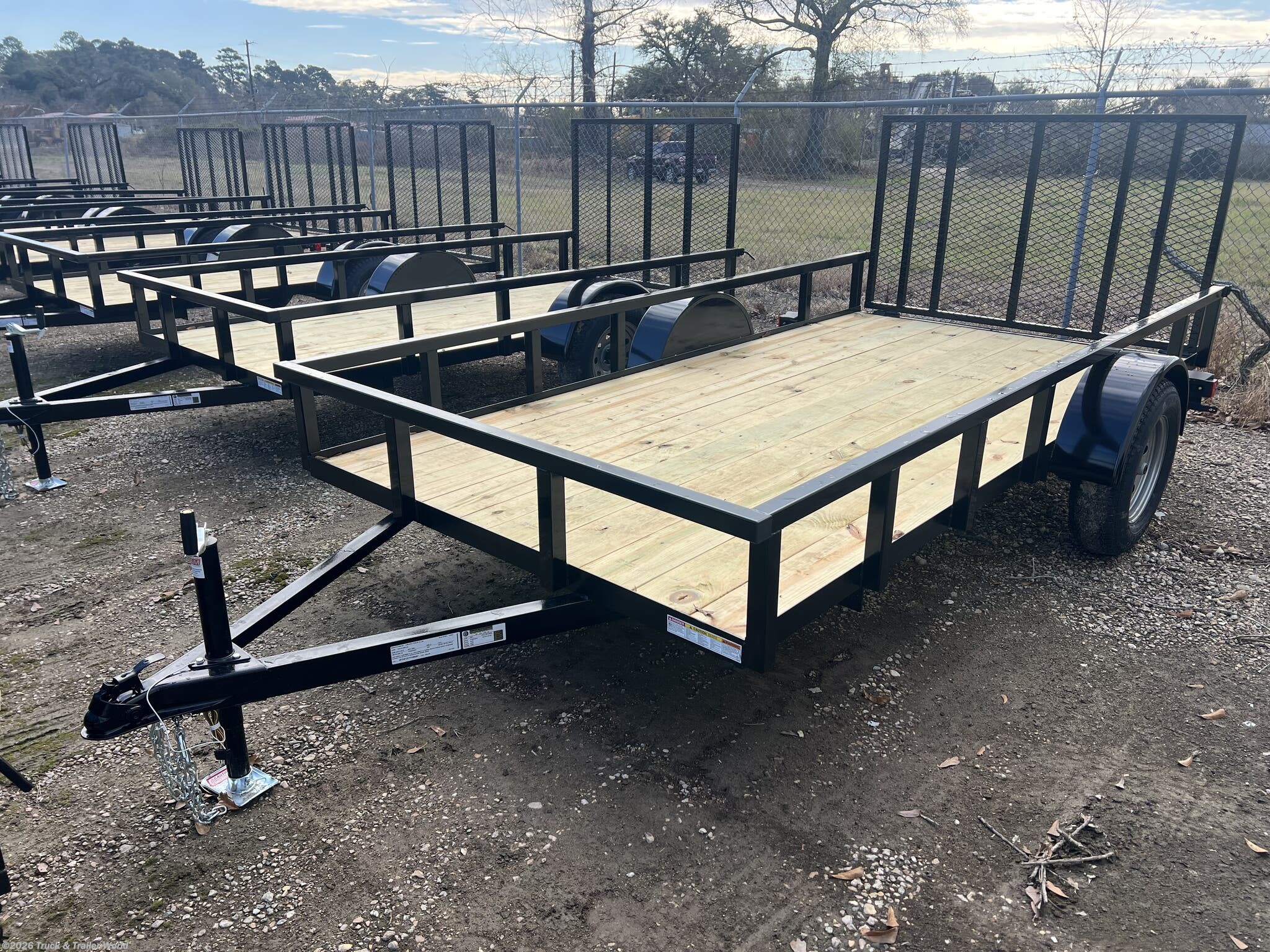 2026 Lone Wolf Trailers 6' x 12' Single Axle Utility