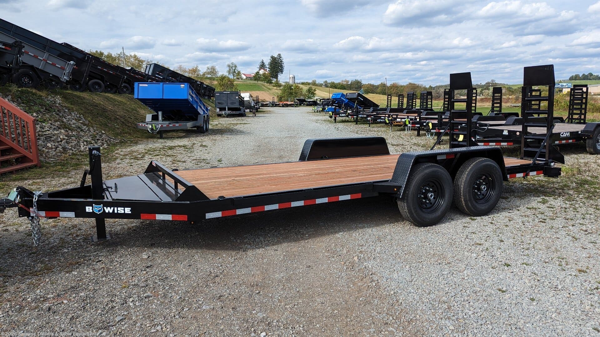 6x18 Equipment Trailer for sale | New BWISE EH18-14-HD | TrailersUSA
