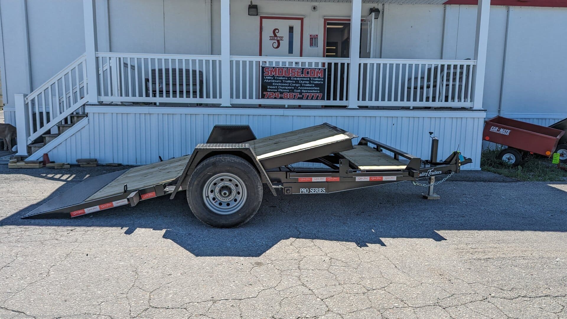 7x15 Tilt Deck Trailer for sale | New Quality Trailers 7PRO714-LPST ...