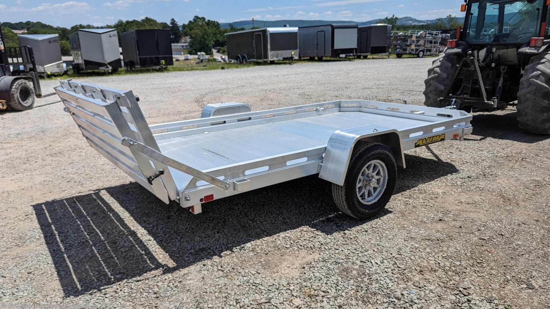 6x10 Utility Trailer for sale | New Aluma 7710H-BT | TrailersUSA