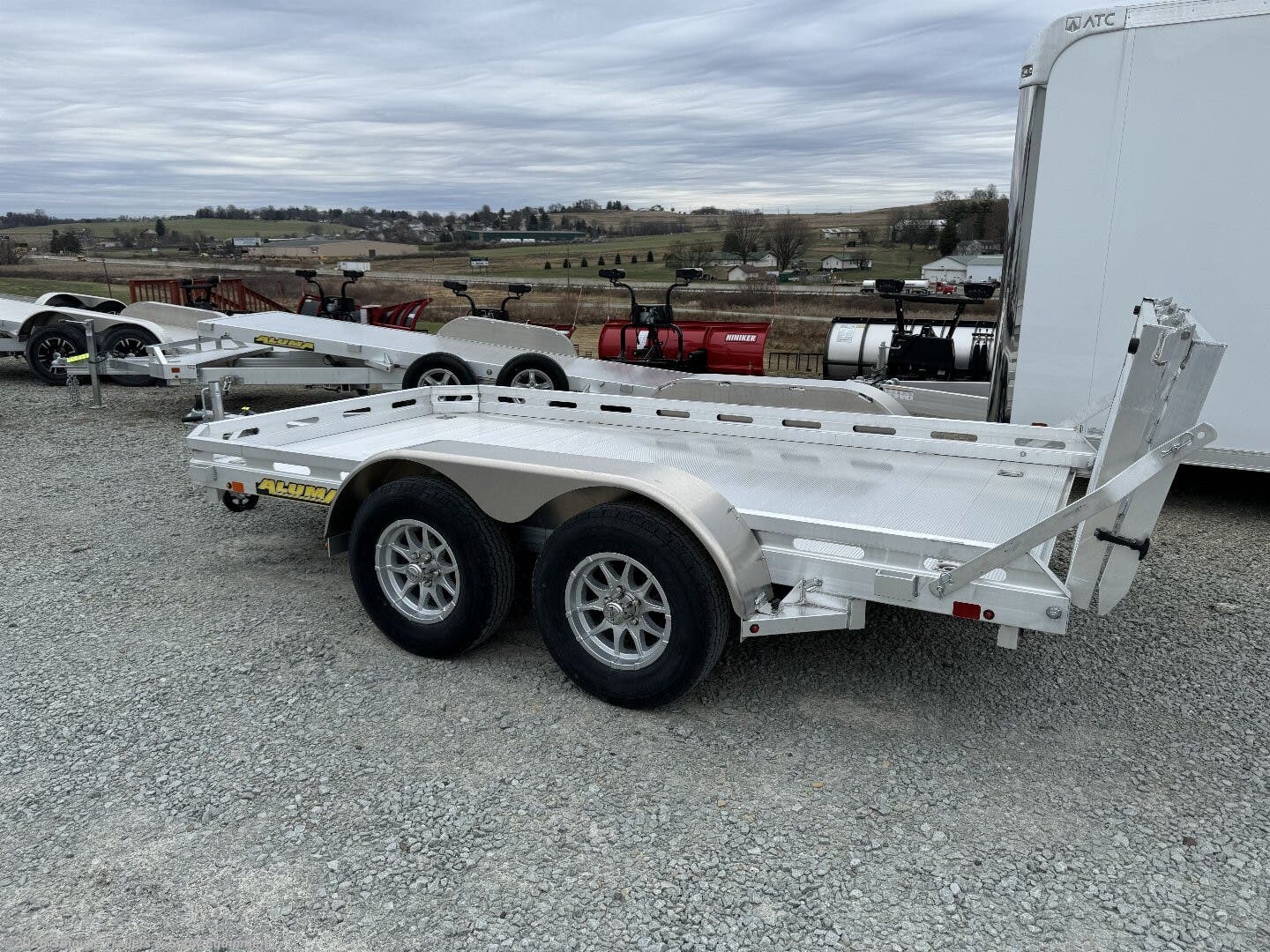 6x12 Utility Trailer for sale | New Aluma 7812TA-BT | TrailersUSA