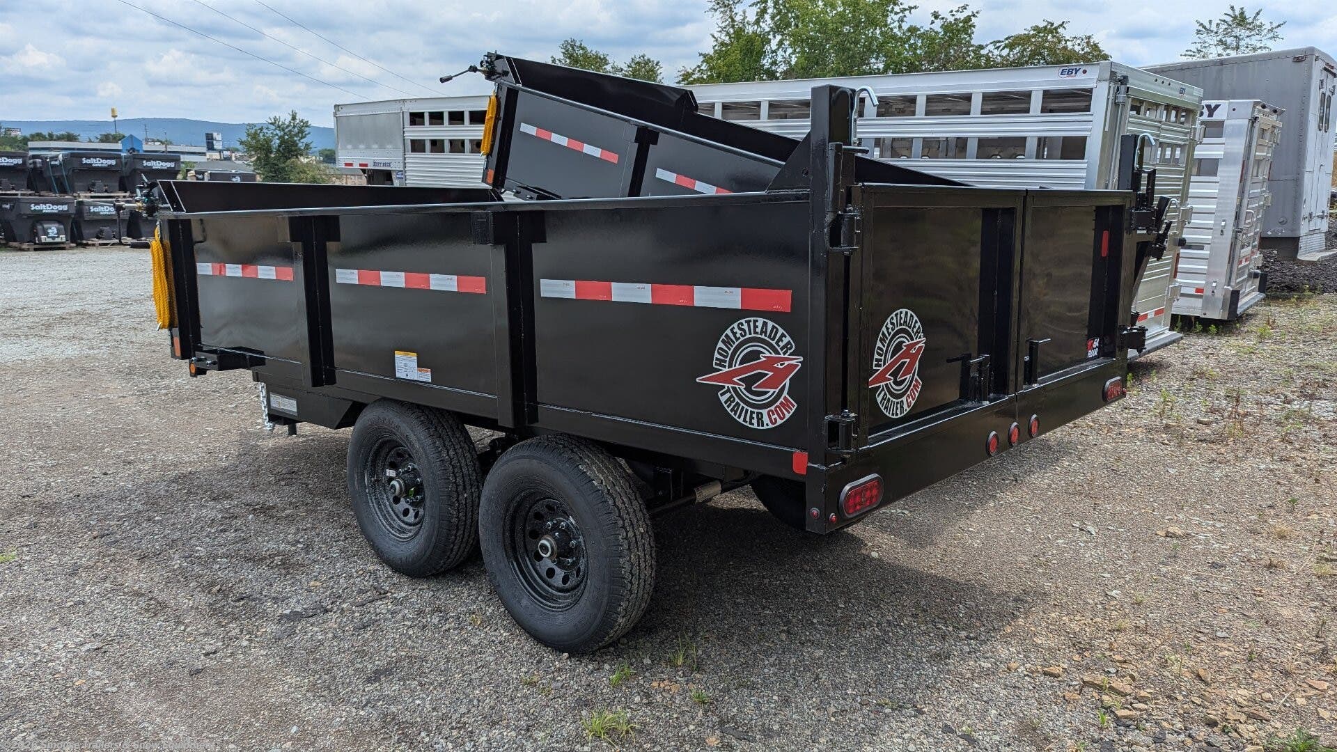 6x12 Dump Trailer for sale | New Homesteader 612MB | TrailersUSA