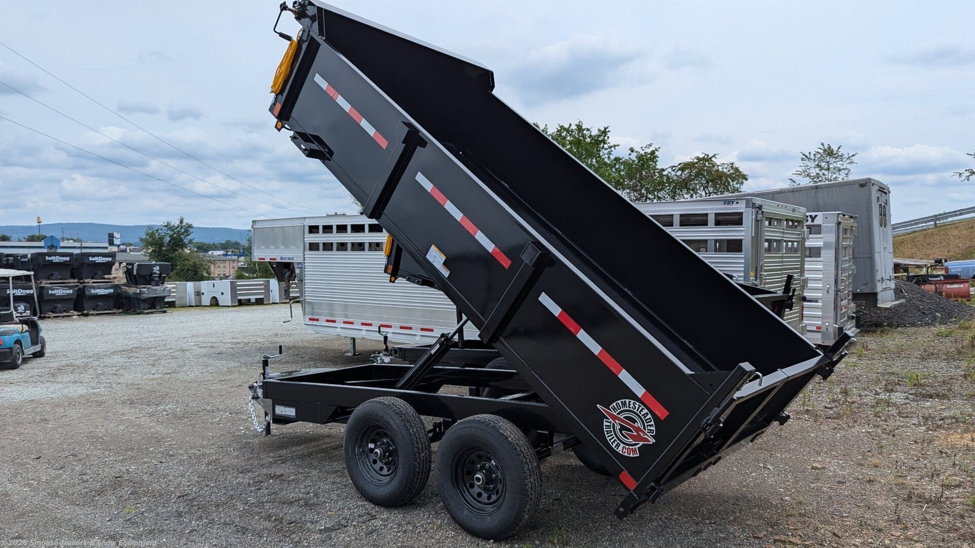 6x12 Dump Trailer for sale | New Homesteader 612MB | TrailersUSA