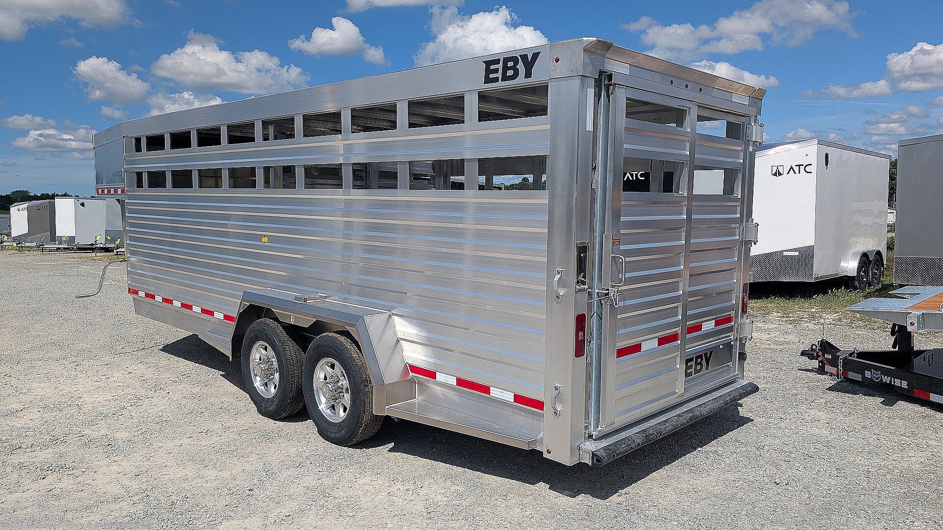 6x24 Cattle/Livestock Trailer for sale | New EBY Maverick | TrailersUSA