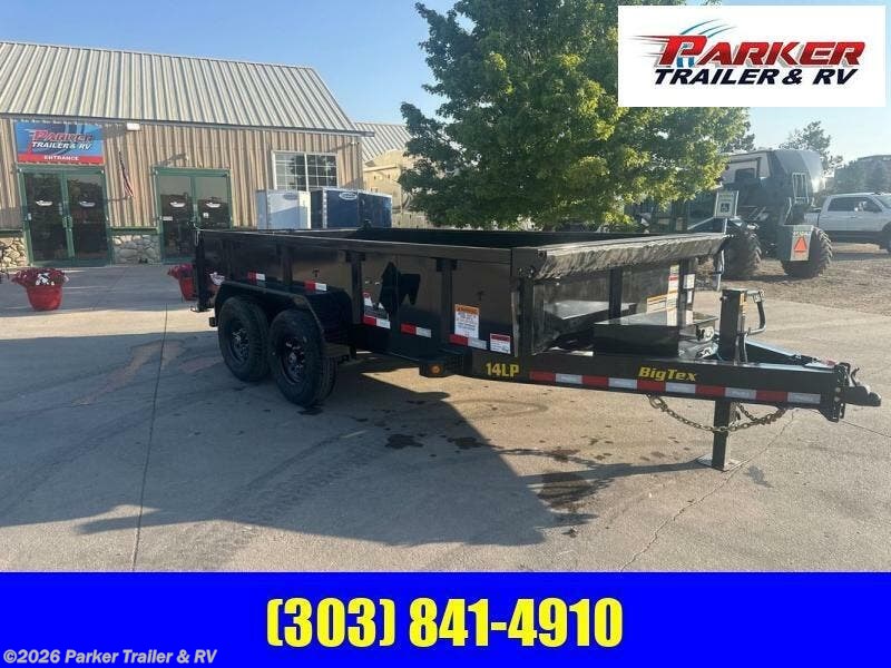 7x14 Dump Trailer for sale | New Big Tex 14LP-14BK6SIRPD | TrailersUSA