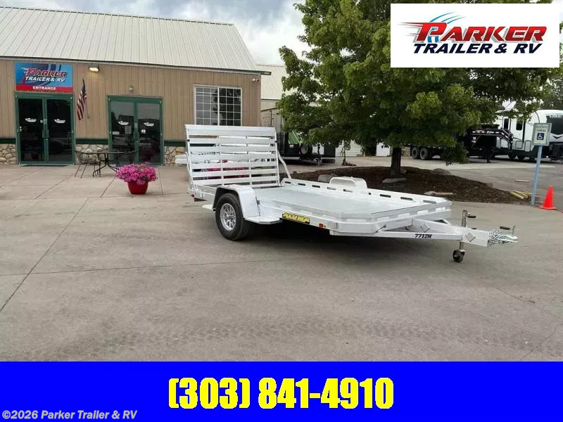 6x12 Utility Trailer for sale | New Aluma 7712H-S-TG | TrailersUSA