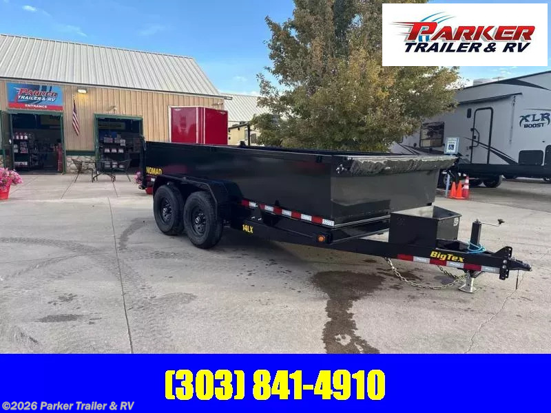 7x14 Dump Trailer for sale | New Big Tex 14LX-14C2A-BK | TrailersUSA