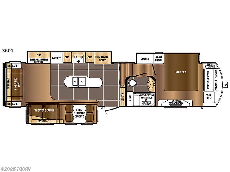 2017 Prime Time Sanibel 3601 RV for Sale in Greeley, CO 80634 | C0102 ...