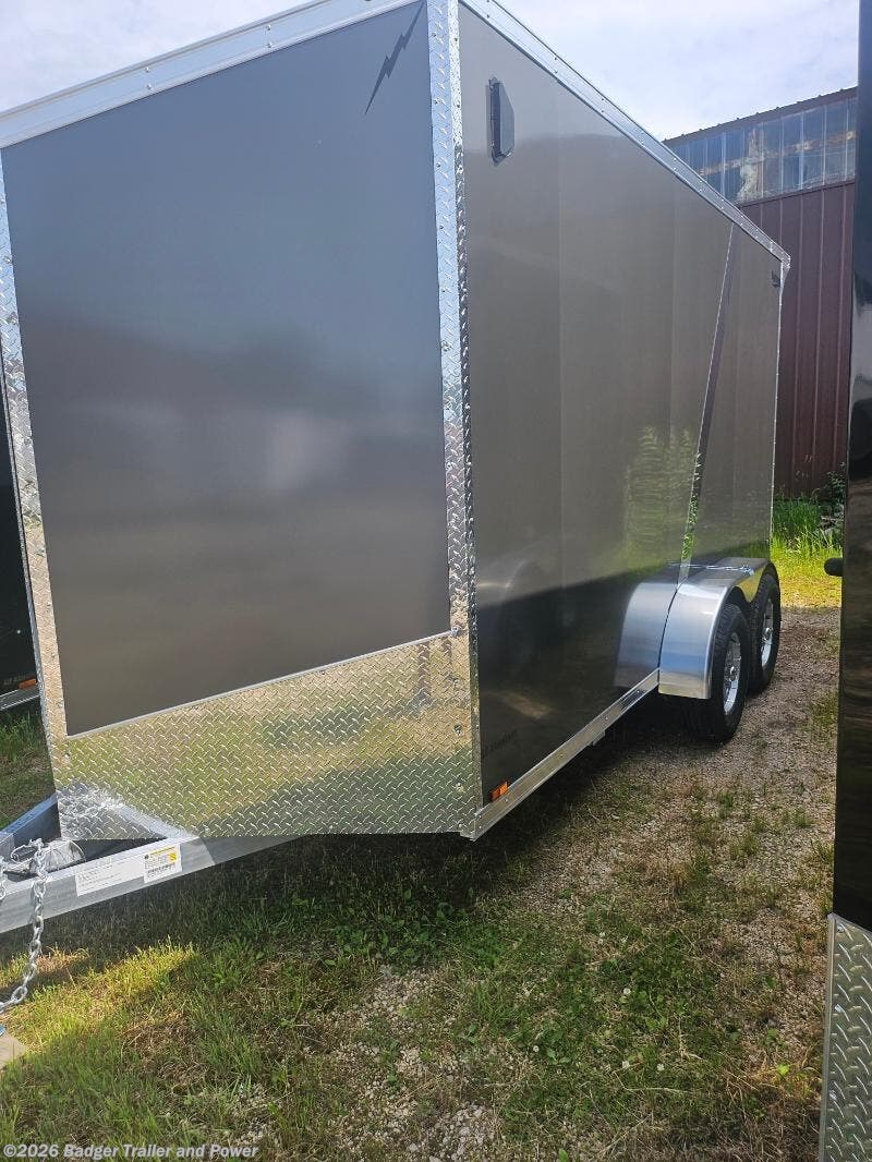 2025 Lightning Trailers LTFES714TA2 7 X 14 X 7 TALL ALUMINUM V NOSE ...
