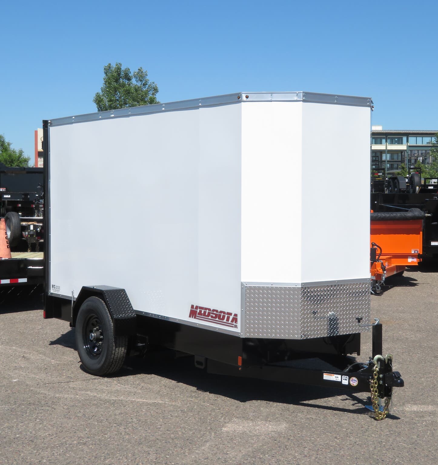2019 Midsota SLE-12RA Enclosed Scissor Lift Trailer